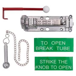 Fire Door Glass Bolt, Escape Bolts & Fire Exit Break Glass - LSD