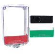 ASEC Alarmed Call Point Cover - Red & Green