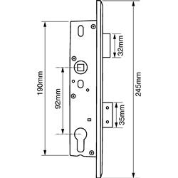 CES Locks & Door Hardware, CES Lock Cylinders – LockShop Direct